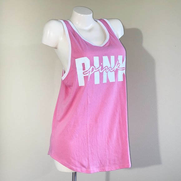 PINK Victoria's Secret | Tops | 3 New Victorias Secret Pink Shirts Pink ...